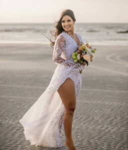20 Perfect Beach Wedding Dresses for Second Marriage Over 40 - Plus ...