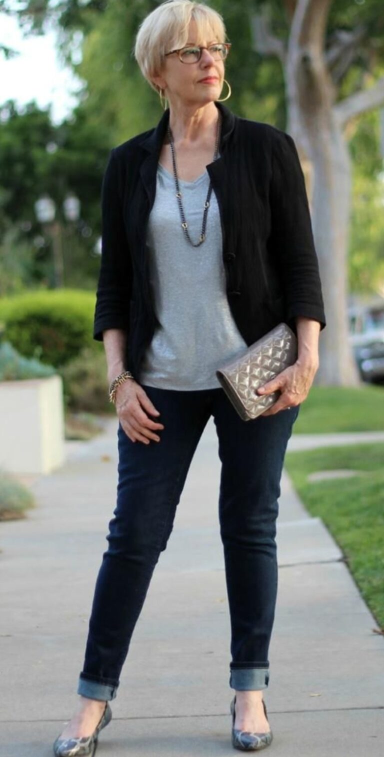 50 Smart Casual Outfits For 50 Year Old Woman 2023 Plus Size Women