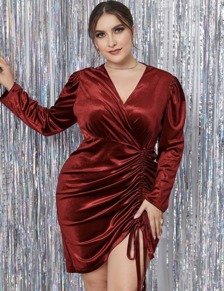 40+ Sexy Plus Size Christmas Party Dresses 2025 - Plus Size Women Fashion