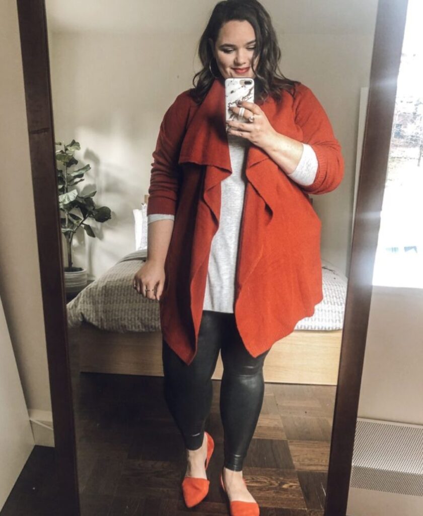 30 Stylish Leggings That Make Your Thighs Look Thinner - Plus Size ...